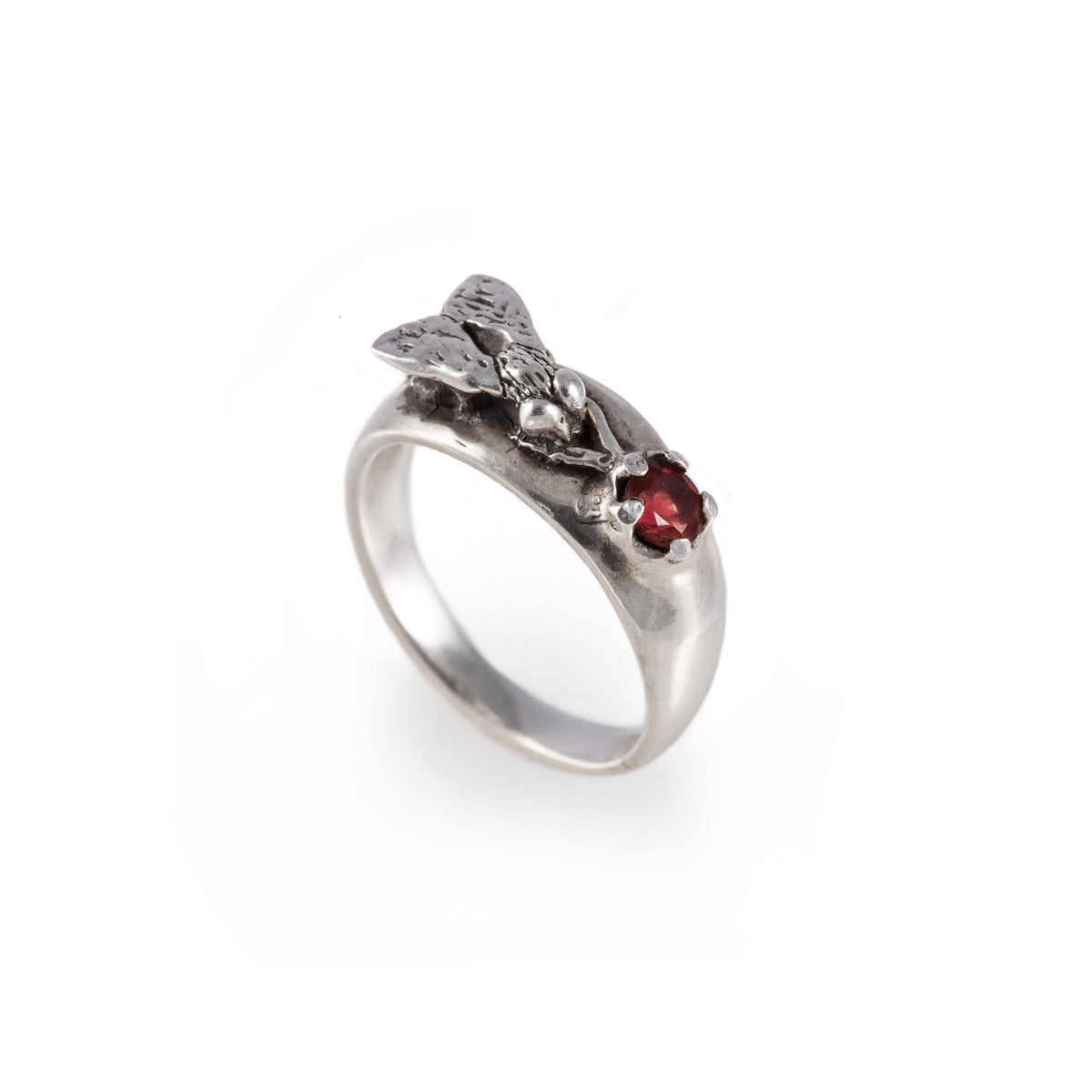 Garnet Fly Ring | Alex Streeter
