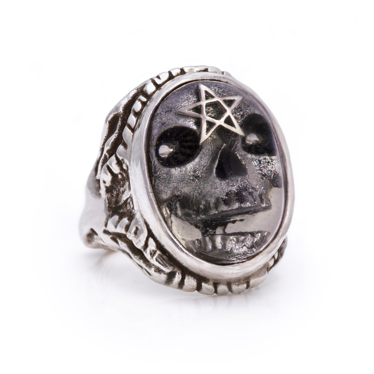 DarkSkull Angel Heart Ring | Alex Streeter