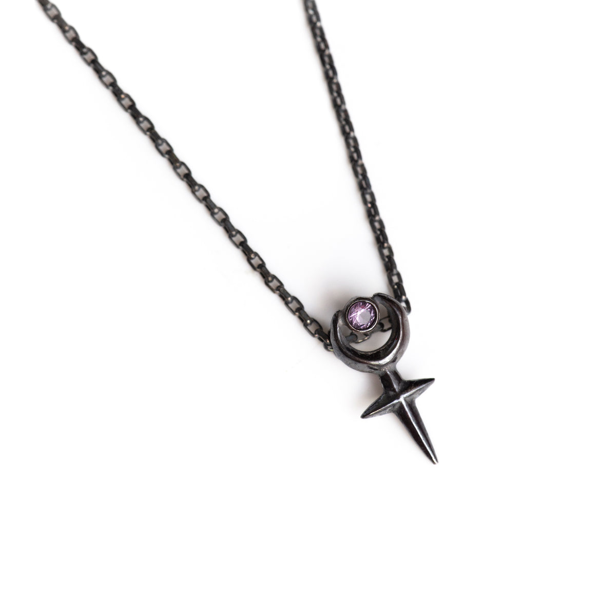 Shadow Amethyst Lilith Necklace | Alex Streeter
