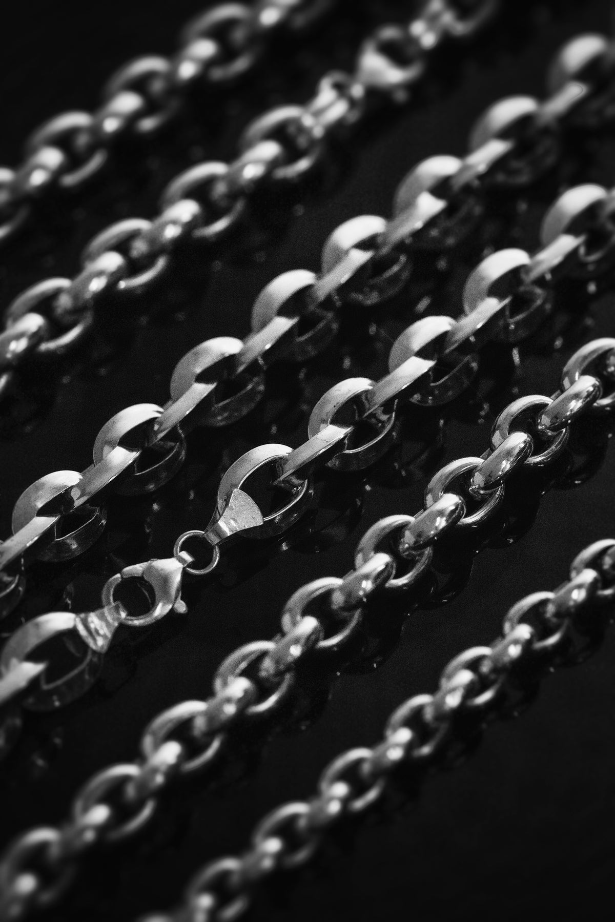 Vintage Beveled Chain Necklace | Alex Streeter