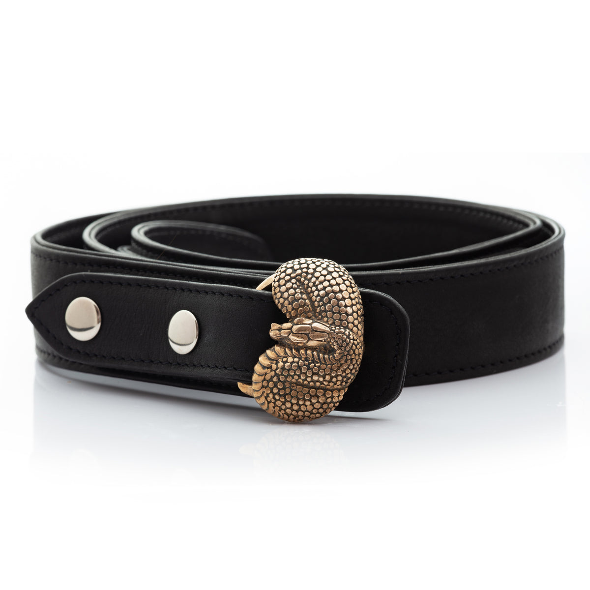 Coiled Snake Belt Buckle | Alex Streeter