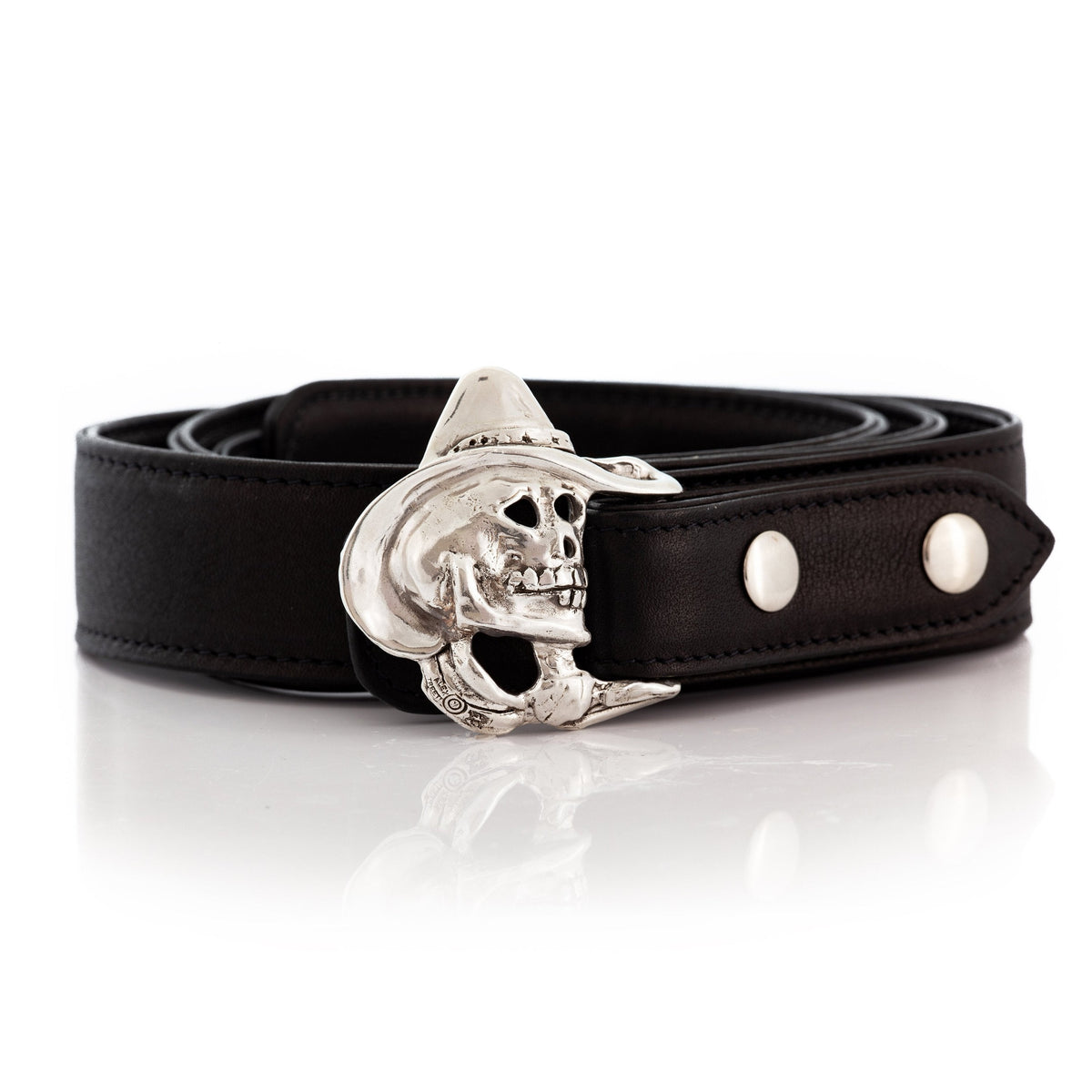 Silver Ghost Rider Belt Buckle | Alex Streeter